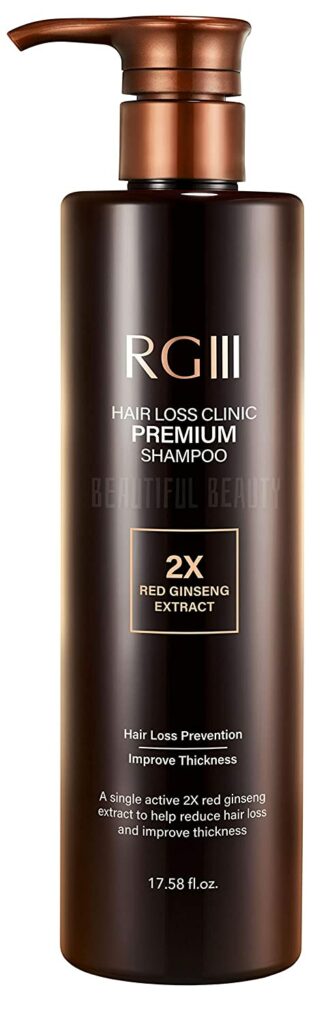 RG3 RGIII Premium Hair Loss Clinic Shampoo (Two Bottle Set ...