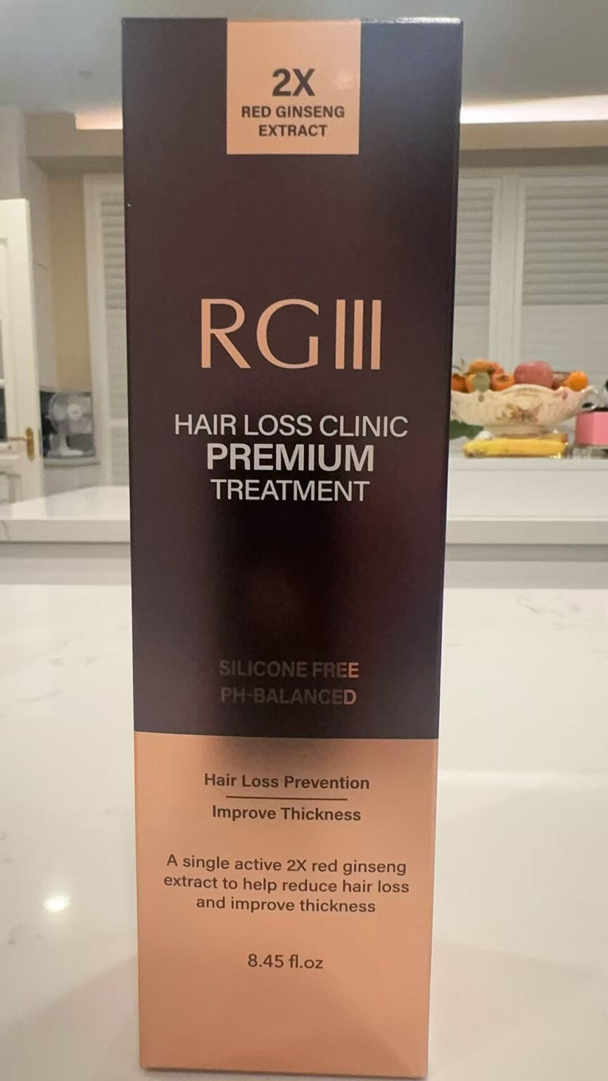 RG3 RGIII Premium Hair Loss Clinic Treatment New 韓國紅參提取頭髮再生護髮素 – SHOPeGora